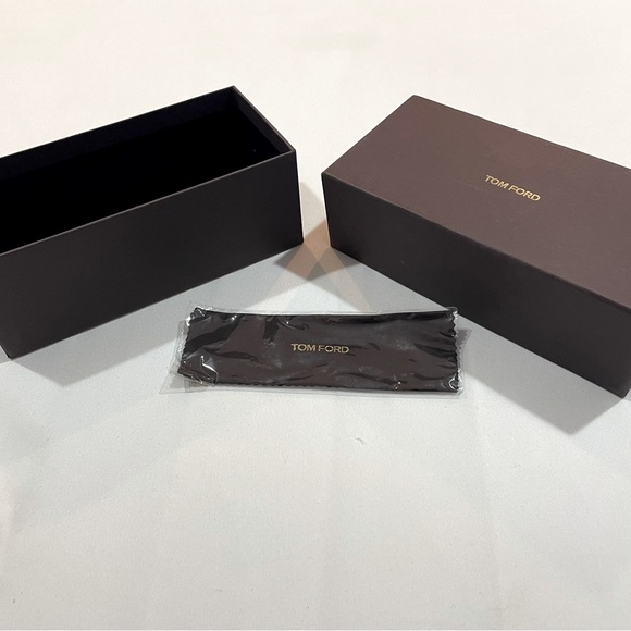 Tom Ford | Other | Tom Ford Glasses Brown Box And Cleaning Cloth | Poshmark